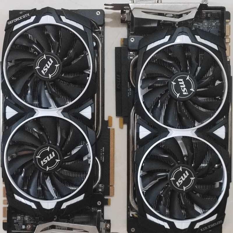 Jual Graphic Card Vga Msi Armor Nvidia Geforce Gtx 1080 Ti Di Seller Tb ...