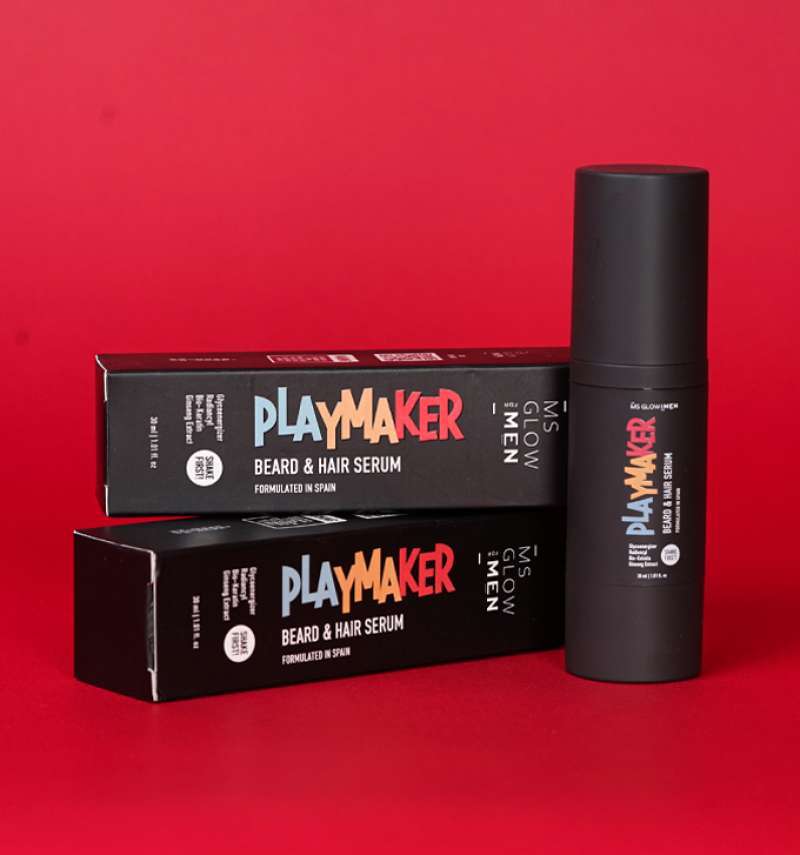 Jual [ms Glow Official] Ms Glow For Men Playmaker Beard & Hair Serum Di ...