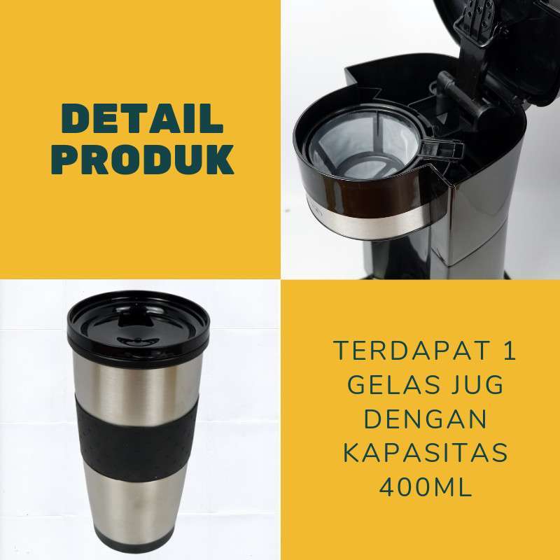 Promo Mayaka Premium Electric Coffee Maker Mesin Kopi Elektrik Cm-4011 ...