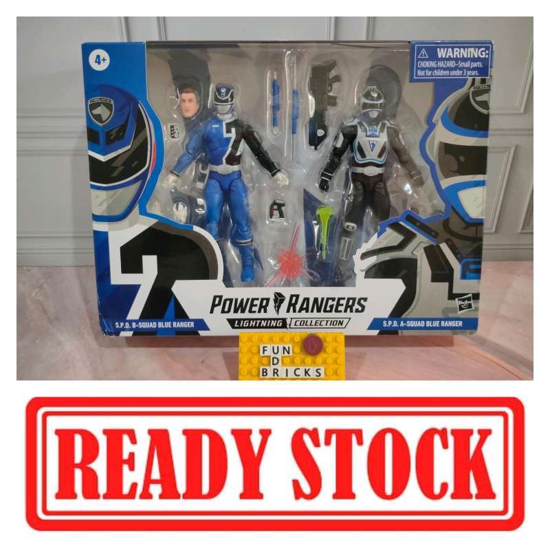 Jual Power Rangers Lightning Collection SPD B vs A Squad Blue Ranger di ...