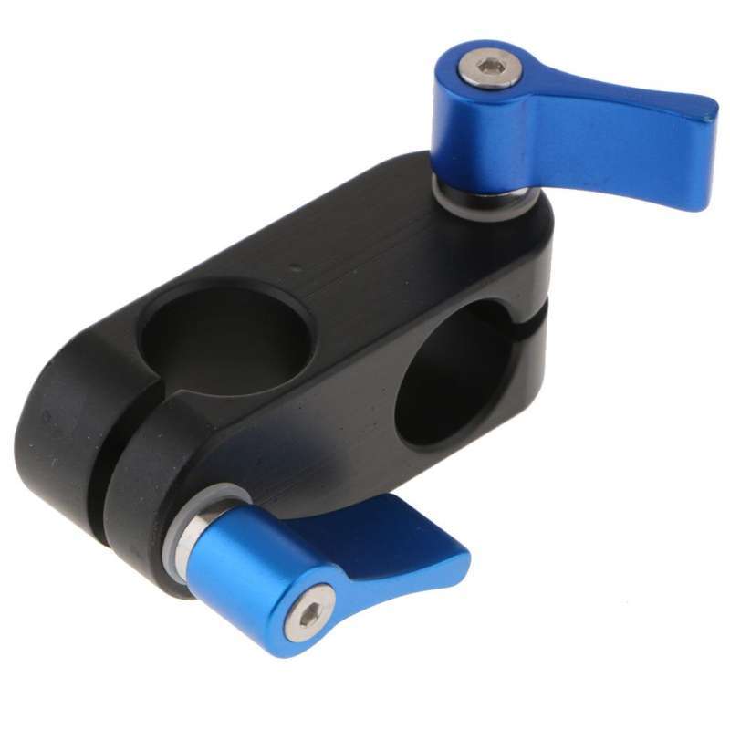 Jual Tripod Quick Release Plate 15mm Rail Rod Clamp Clip Stabilizer Rig ...