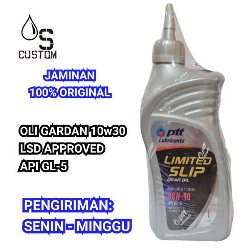 Jual Oli Gardan PTT Limited Slip Gear Oil LSD 1 Liter di Seller OS ...