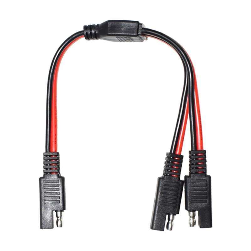 Promo 30cm Quick Connect Disconnect Plug 20A SAE to SAE Extension Cable ...