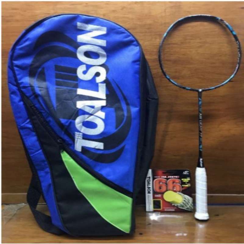 Jual Limited Raket Badminton Bulutangkis Toalson Air Light 77 - Blue di ...