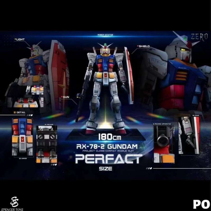 Jual DP RESIN STATUE GUNDAM 1/1 SCALE BY ZERO ART (PRE-ORDER ...