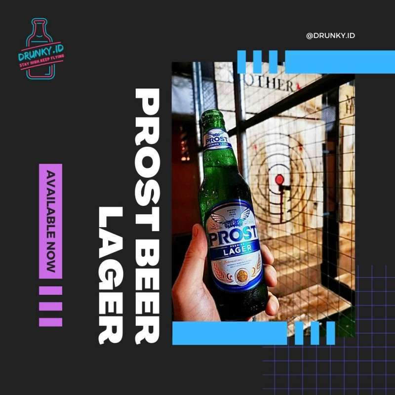 Jual Prost Beer Lager 620ml Di Seller Drunky.id - Wiyung, Kota Surabaya ...