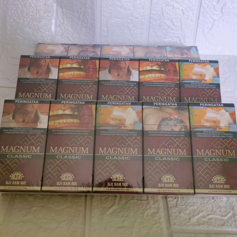 Jual Rokok 234 Magnum Classic 12 Batang di Seller Toko Pniel2 - Parung ...
