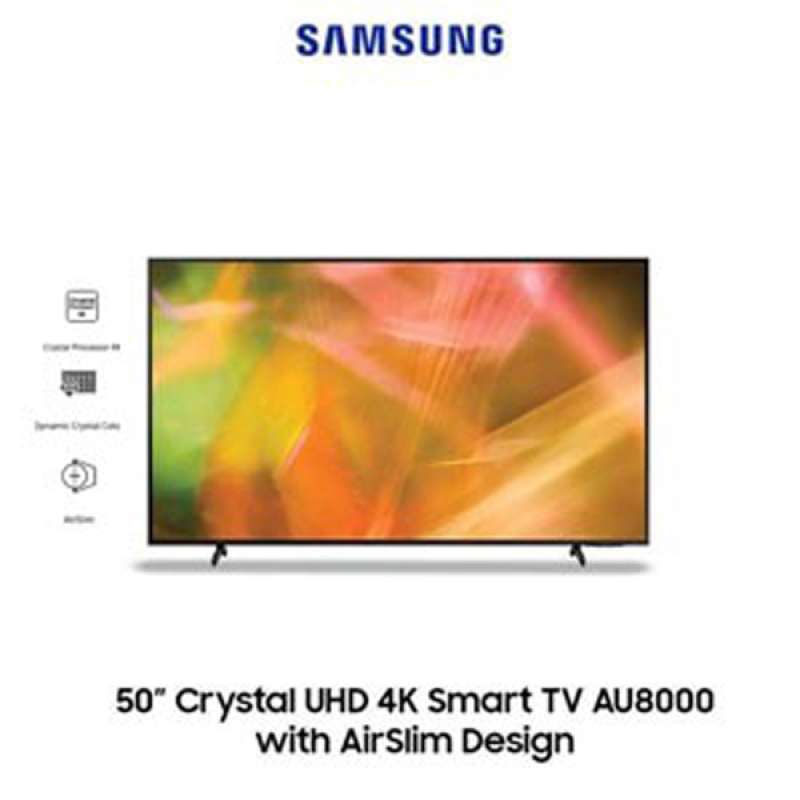 Promo Smart TV SAMSUNG 50 Inch Crystal 4K UHD 50AU8000 / UA50AU8000 Diskon 16% di Seller Leon ...