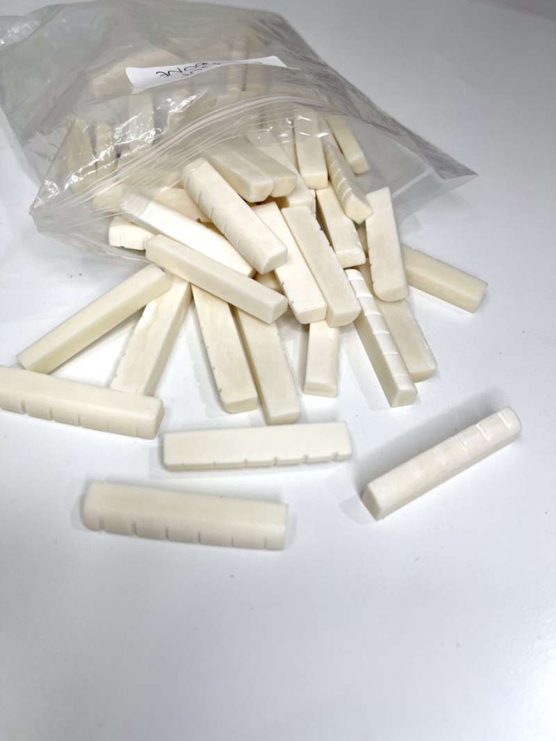 Jual Bridge Saddle & Nut Gitar Asli Tulang Kerbau Kuat Tahan LAma di ...