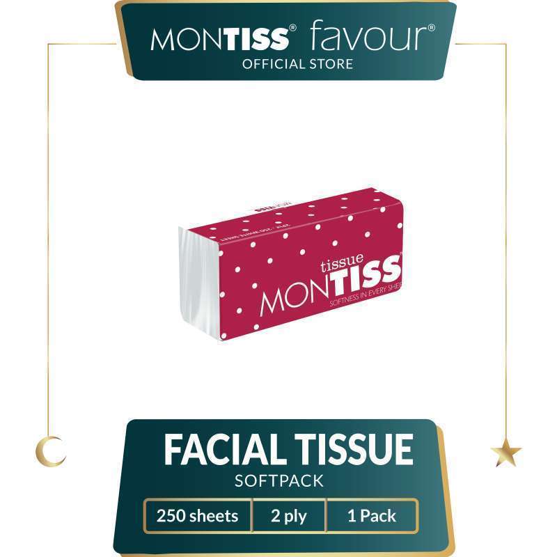 Jual Montiss Facial Tissue 250 Sheets 1 Karton Di Seller Agen Tissue ...