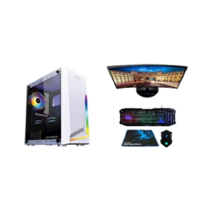 Promo Paket 1 Set PC Komputer Gaming Editing Ryzen 5 3400G LED Key ...