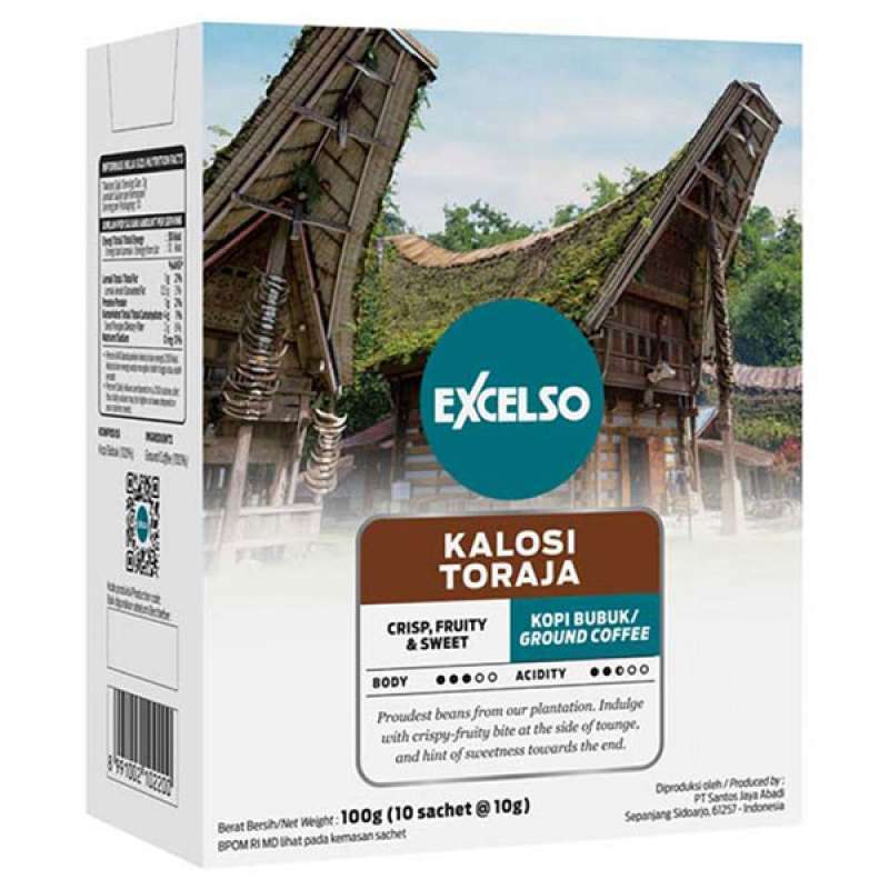 Jual Excelso Kalosi Toraja Isi 10 Sachet X 10 Gr - Kopi Di Seller ...