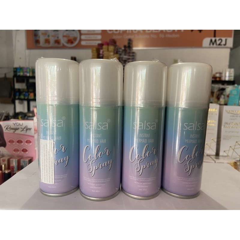 Jual Salsa Instant Mermaid Hair Color Spray -- Pewarna Rambut Temporary ...
