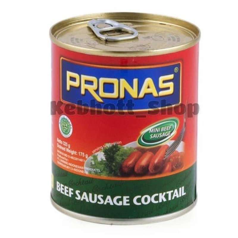 Jual Pronas Beef Sausage Cocktail 325gr | Sosis Sapi Koktail | Halal di ...