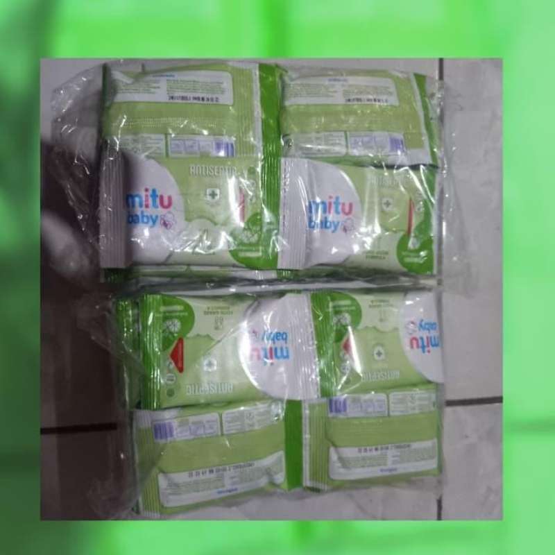 Jual Tisu / Tissue Basah Mitu Antiseptic di Seller Sinarlautan_Store ...