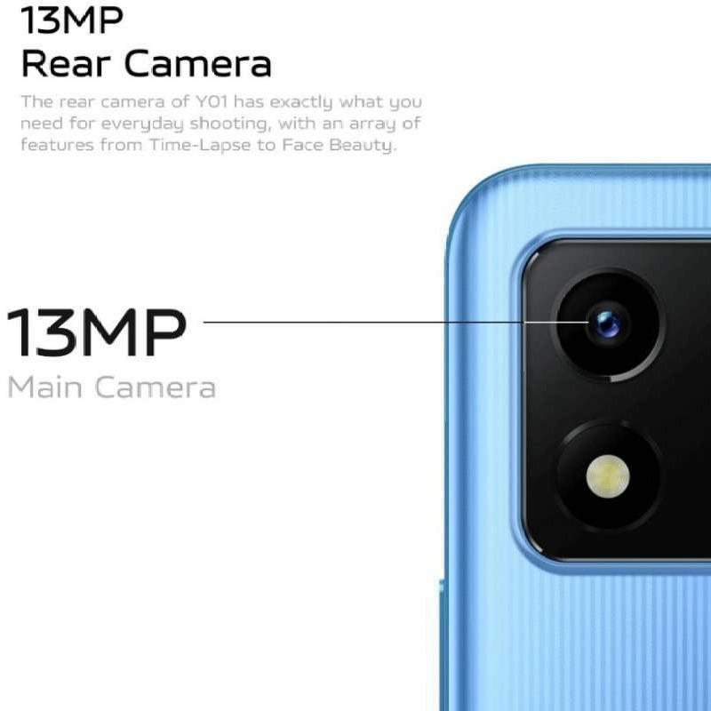 Jual VIVO Y01 Android Smarthpone - ELEGANT BLACK di Seller MEGA ELEKTRONIK DAN HANDPHONE - MEGA ...