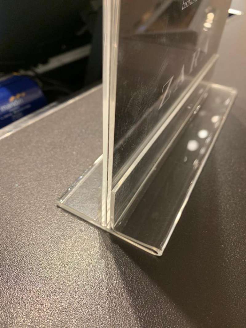 Jual Akrilik tent meja A4 T kaki custom di Seller tristar eka pratama ...