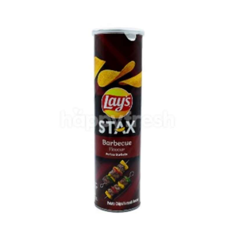 Jual Lay's Stax Extra Barbecue Flavour Chips 135g di Seller BisQuitto ...