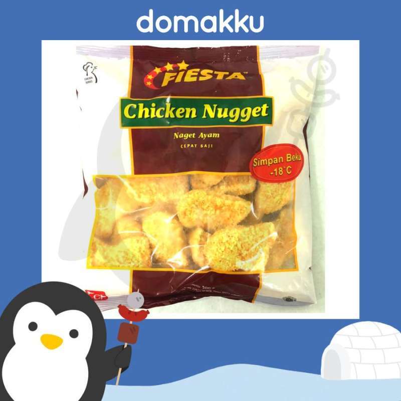 Promo Fiesta Chicken Nugget (naget Ayam) Original 500gr, Makanan Beku ...