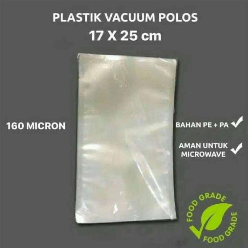 Jual Plastic Vacuum Bag / Plastik Vakum Sealer (Polos) 17 X 25 Cm di Seller RUTH STORE ...