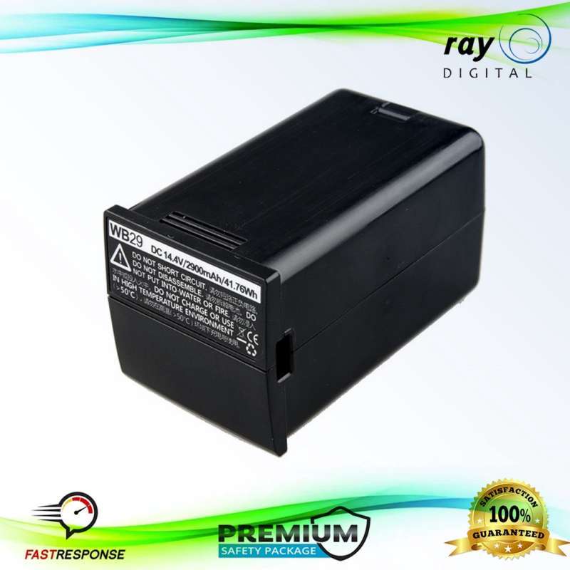 Jual Godox Battery WB-29 WB29 for AD200 - Godox Lithium-Ion Battery ...