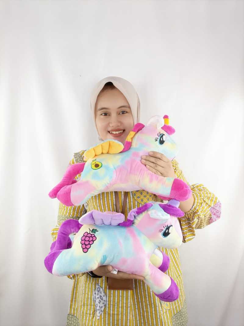 Jual BONEKA LAYING KUDA PONI RAINBOW NON LED DAN RAINBOW LED SNI - NON ...