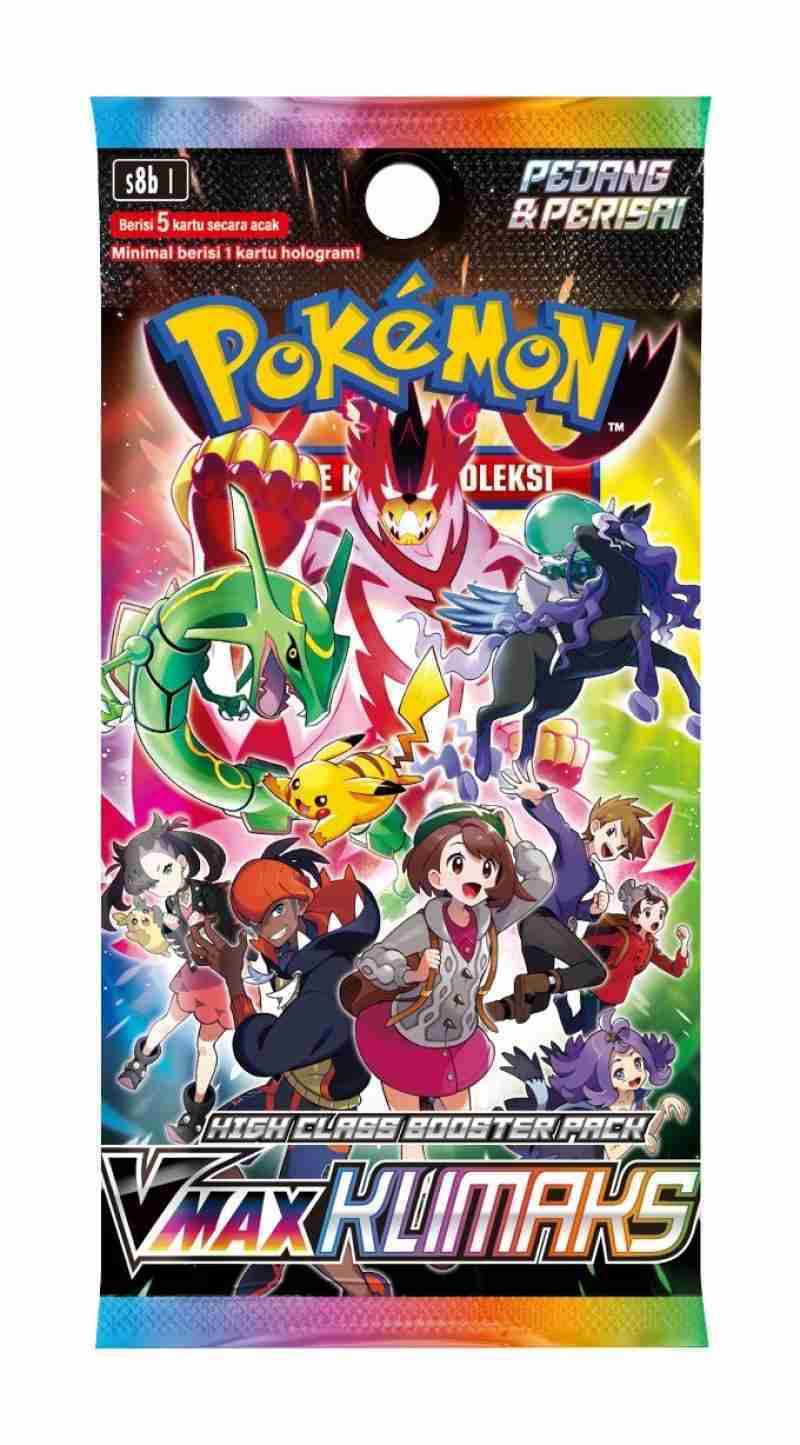 Jual Pokemon Tcg Pack Vmax Klimaks S8B High Class Booster Pedang ...