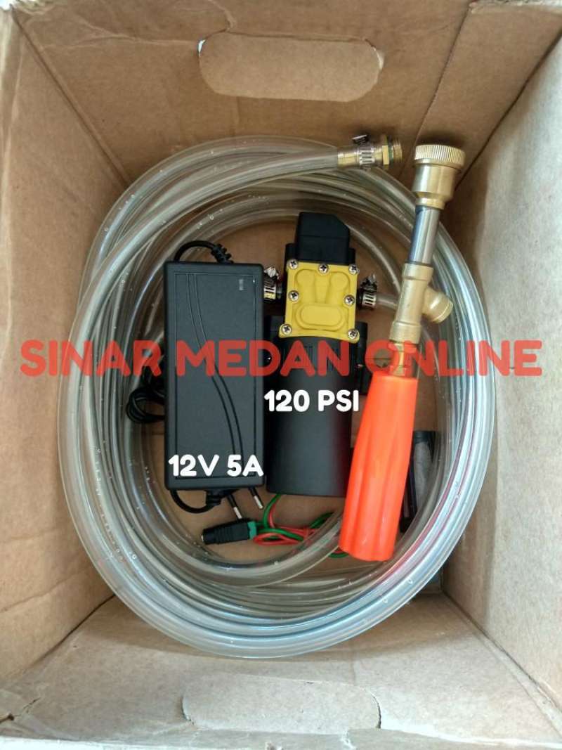 Jual Semprotan Cuci Motor - Doorsmeer Mini - Pompa Air 120 PSI Adaptor ...