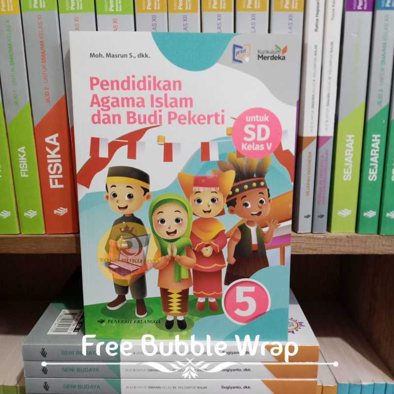Promo Buku Agama Islam Kelas 5 Sd Kurikulum Merdeka Erlangga Diskon 24% Di Seller Toko Buku Ryu ...