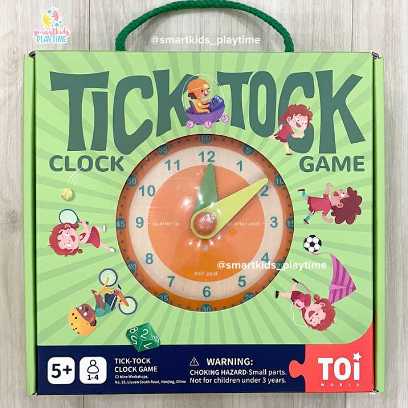 Jual Toi Tick Tock Clock Game Mainan Edukasi Anak Di Seller Toko Mamake ...