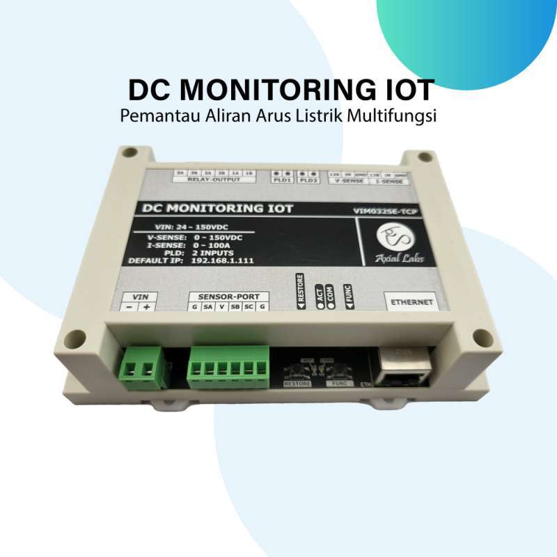 Jual Dc Monitoring Iot Pemantau Aliran Arus Listrik Multifungsi Di