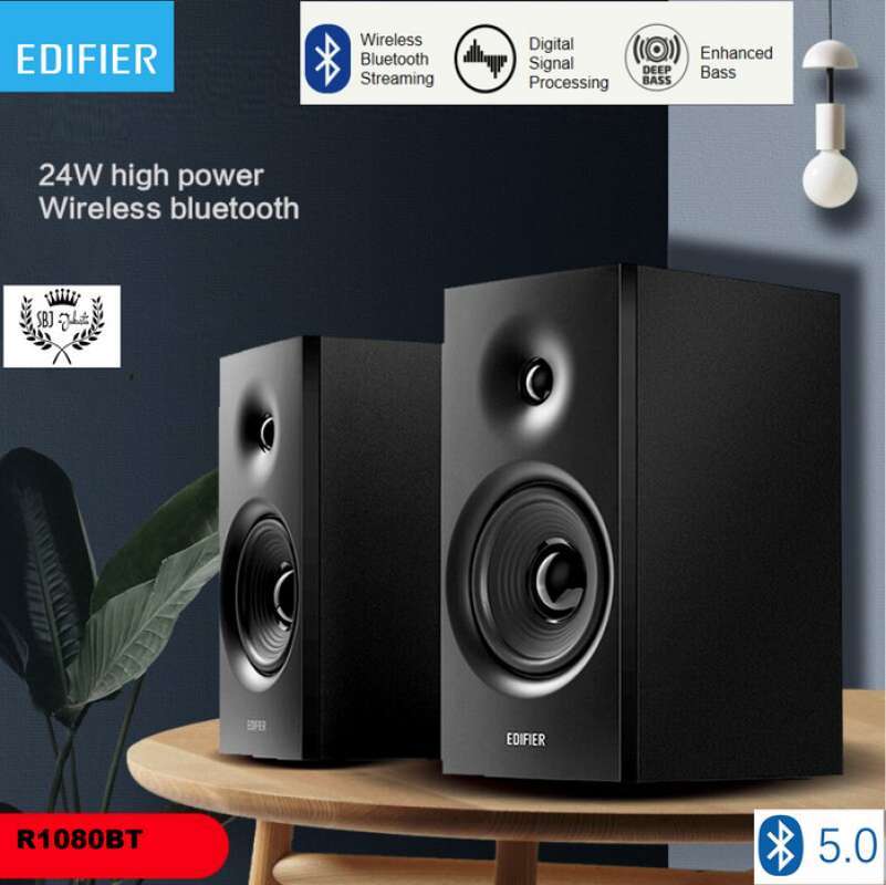 Jual Edifier R1080Bt Hifi Speaker Bluetooth 5.0 Bookshelf Speakers 24W ...