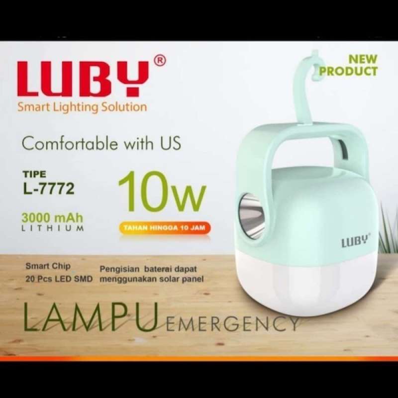 Jual Luby Lithium Lampu Led Emergency L W Led Smd Lampu Putih Di Seller Cahaya Abadi