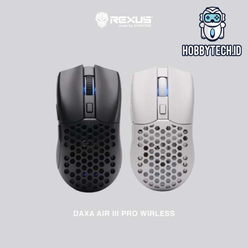 Jual Rexus Pro Mouse Wireless Gaming Daxa Air Iii / Daxa Air 3 Di ...