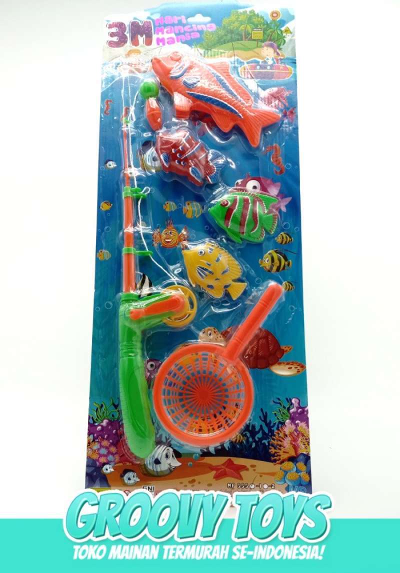 Promo Mainan Anak Pancingan Ikan - Pancingan Mp 555-1 Nw Diskon 5% Di ...