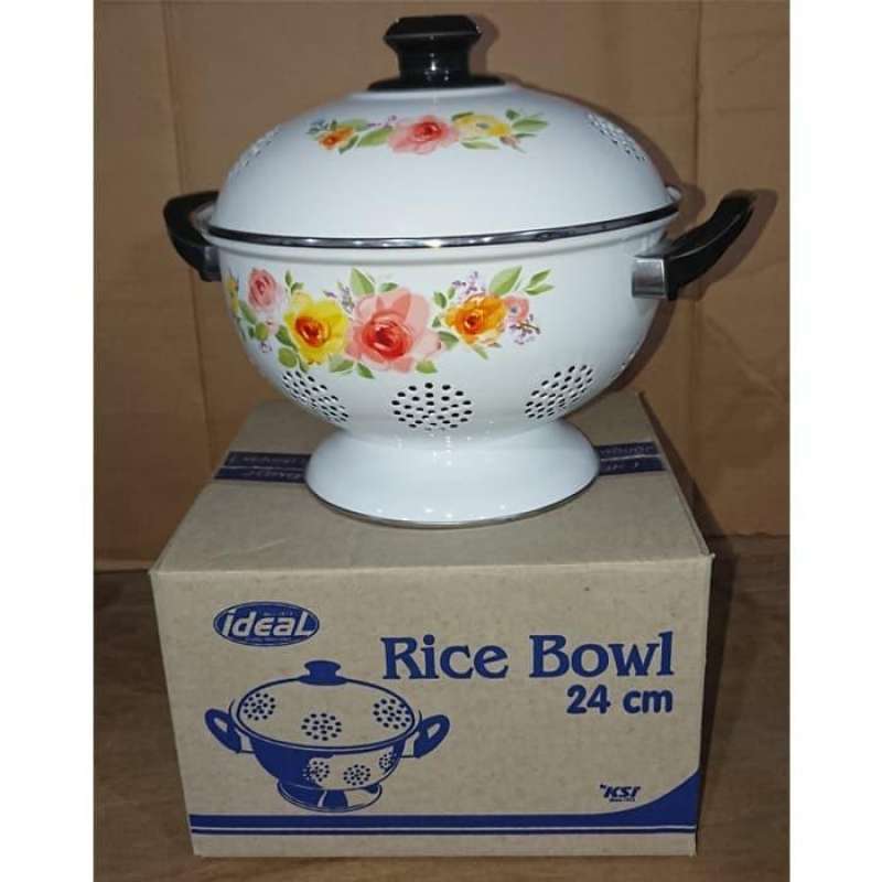 Jual wakul nasi ideal 24cm rice bowl bakul nasi di Seller Serbaserbi1 ...