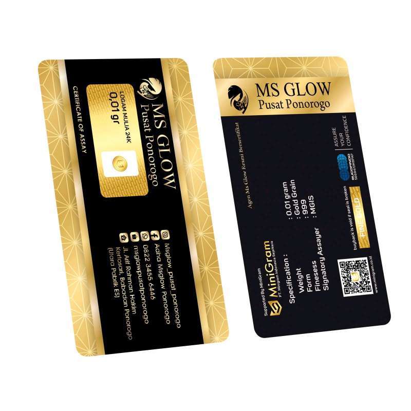 Jual Logam mulia Minigram Design costum ukuran 0,001 untuk Souvenir ...