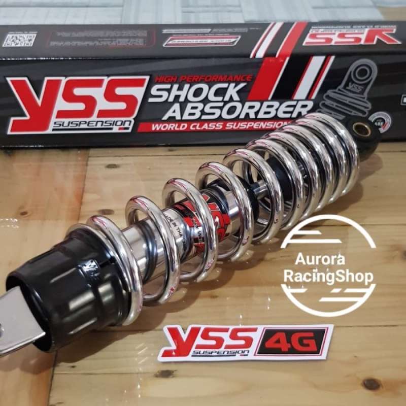Jual Shock New YSS Pro ZR 300 MM Beat - Mio - Fino - Vario 110 - Chrome ...
