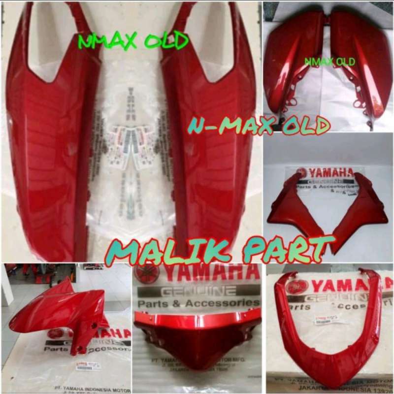 Jual full body halus yamaha nmax old merah part original yamaha asli di ...