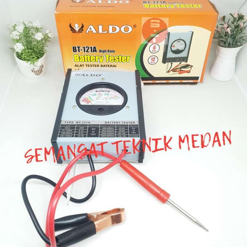 Promo ALAT TESTER TEST BATTERY BATERE BATERAI AKI TESTER AKI ALDO BT ...