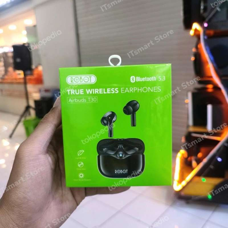 Jual Tws Earphone Bluetooth Robot T30 Di Seller It Smart ...
