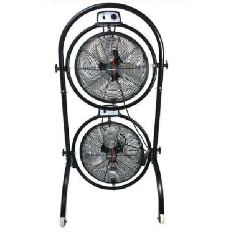 Promo Krisbow Double Fan Standing 40 Cm - Hitam Diskon 20% di Seller ...