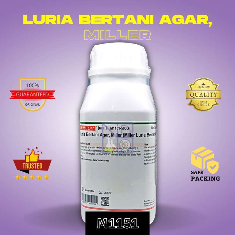 Jual Luria Bertani Agar Original Harga Termurah Juli 2024 | Blibli