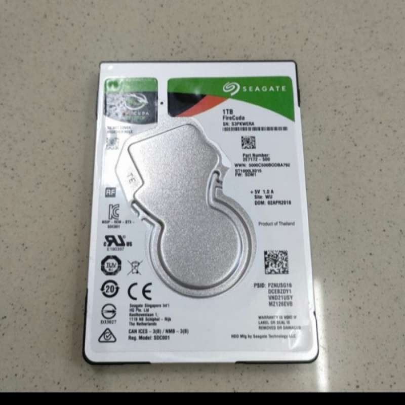 Promo Seagate Barracuda Internal Hdd 1Tb / Hdd Laptop 2'5 Notebook 2,5 Diskon 10% di Seller ...