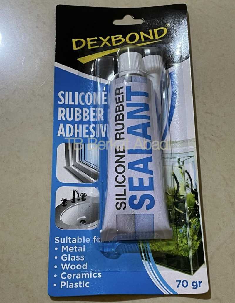 Jual Lem Kaca Sealant DEXBOND / Lem Silicone Rubber Adhesive /Lem Kaca ...