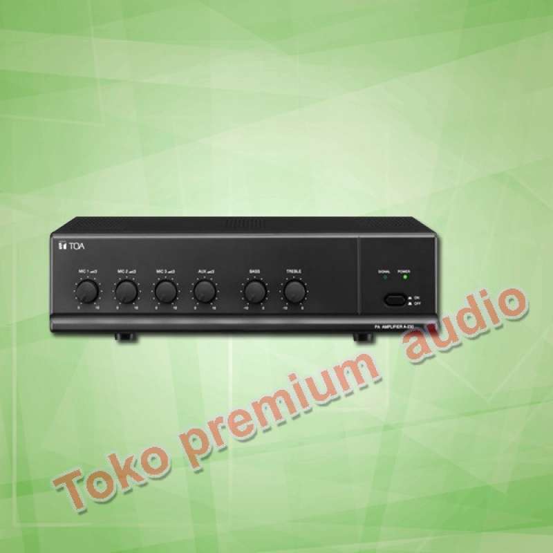Jual TOA ZA-230W PA Amplifier Mixer 30 watt original garansi RESMI di ...