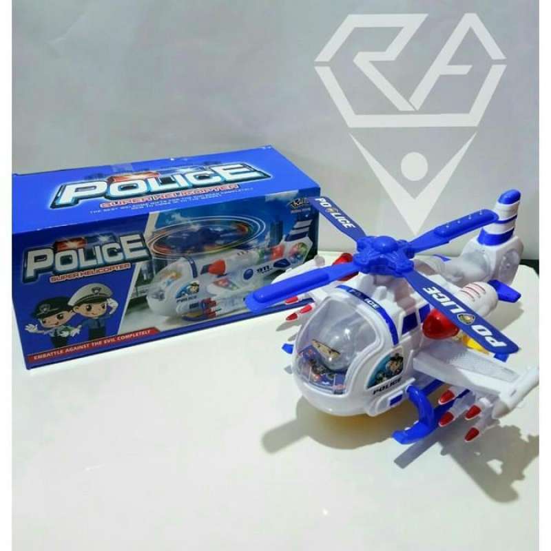 Jual Mainan Police Super Helicopter Kode 777-45 Di Seller Rejeki Agung ...