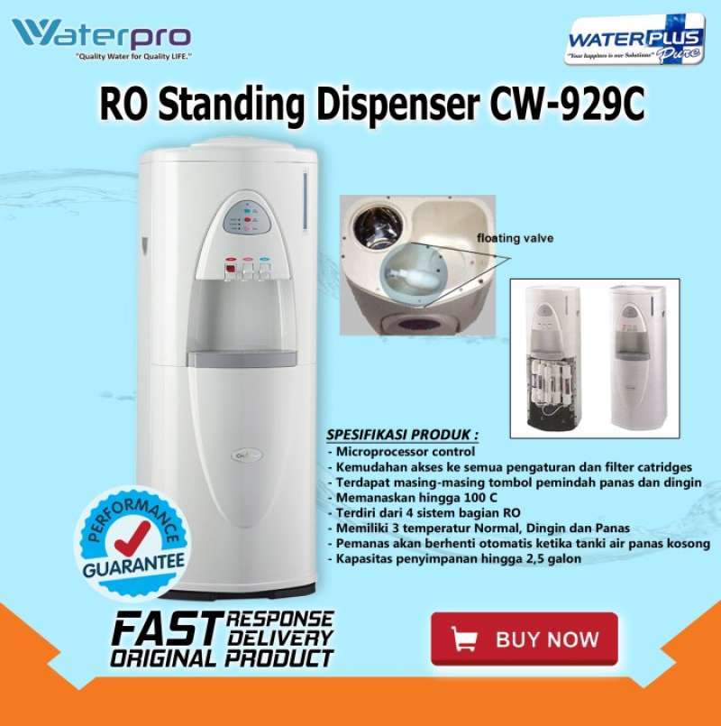 Jual Ro Standing Dispenser Cw-929c (service At Jakarta) Di Seller Honey ...