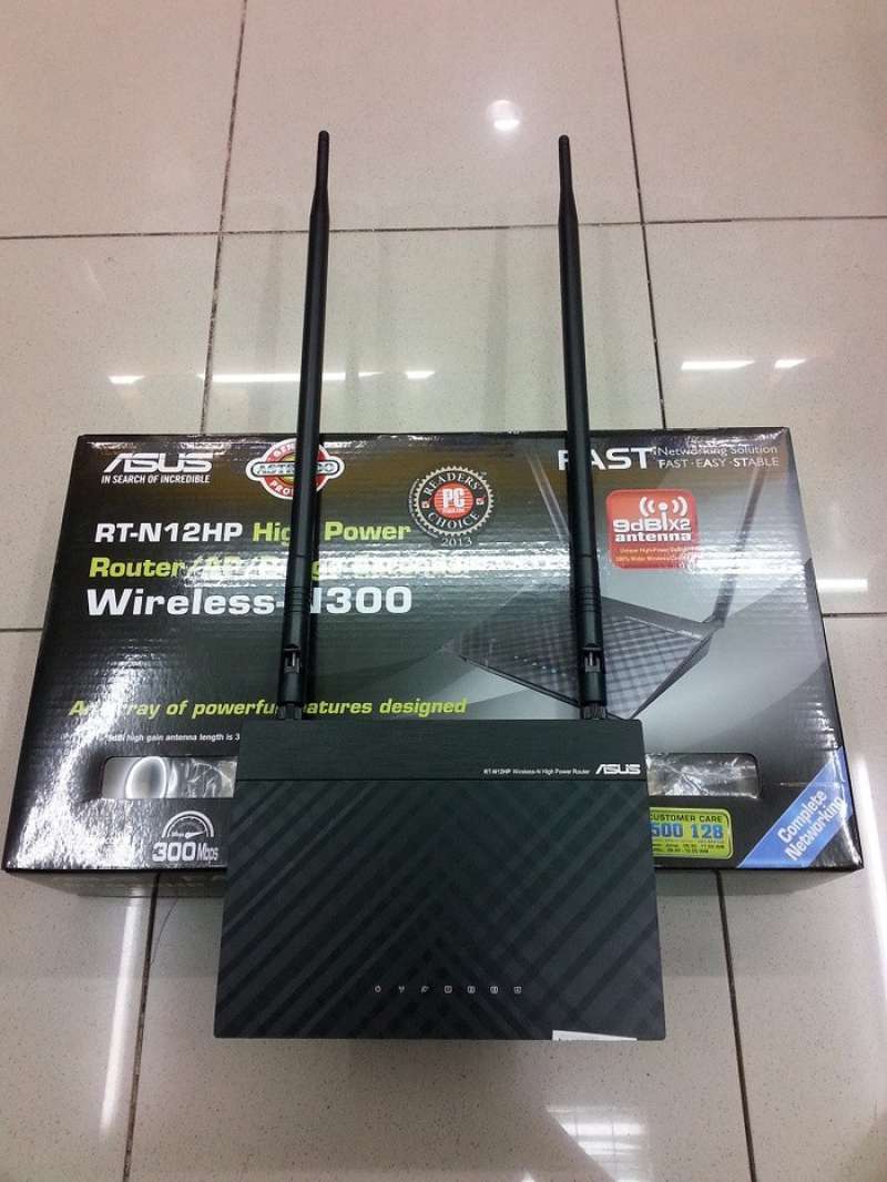 Promo Wireless Router Asus Rt-N 12 Hp Diskon 10% di Seller Dikaza Store ...