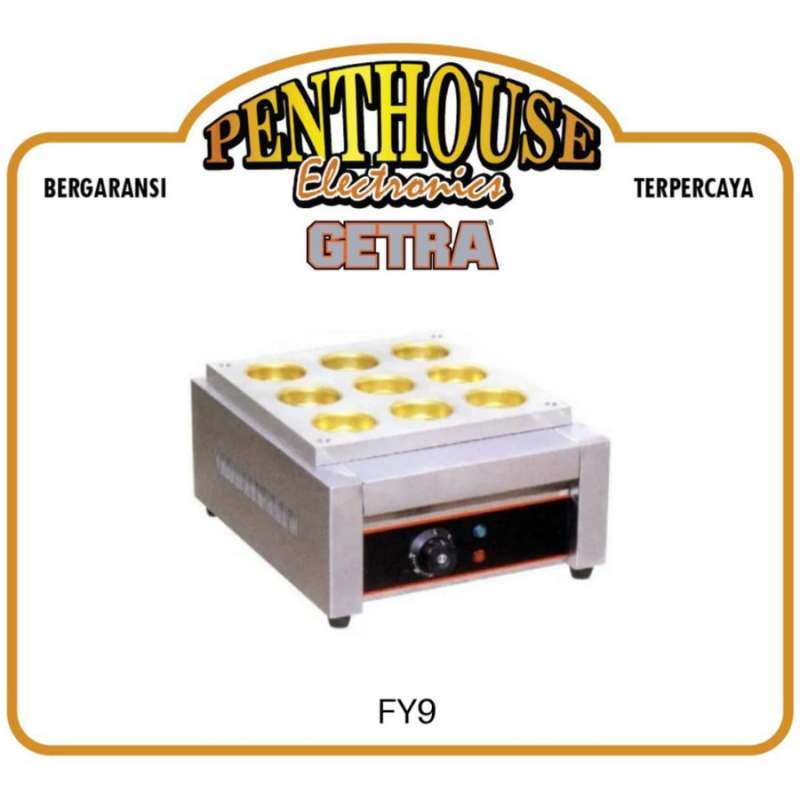 Jual GETRA Dorayaki Baker Electric FY-9 / Mesin Pembuat Kue Bolu FY9 di ...